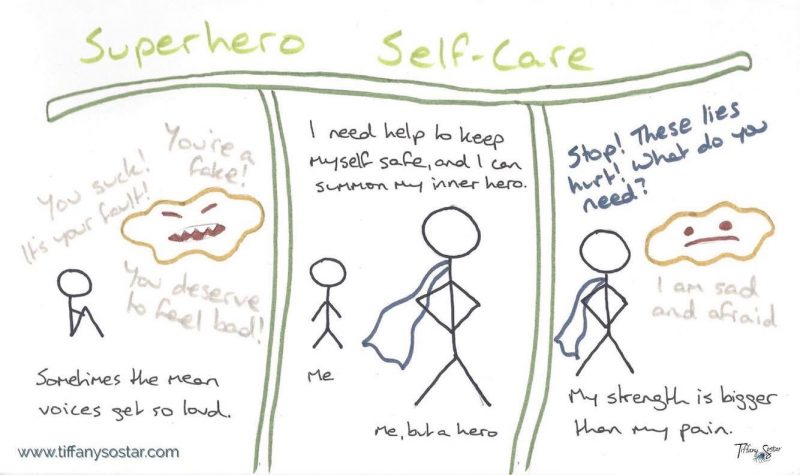#stickfiguresunday: Superhero Self-Care » Tiffany Sostar